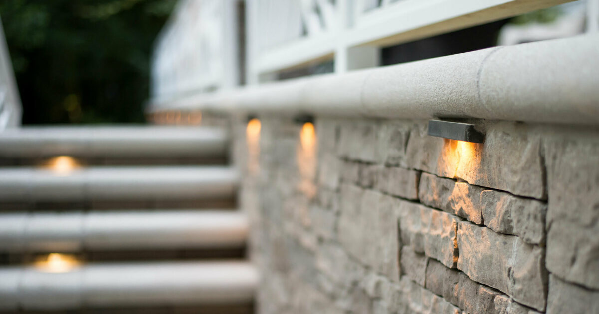 Wall and Step Lights | Landscape Lighting