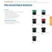 Pro Adjustable Nozzles | Nelson Irrigation Australia