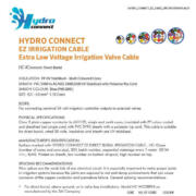 Irrigation Control Cable | Nelson Irrigation Australia