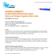 Irrigation Control Cable | Nelson Irrigation Australia